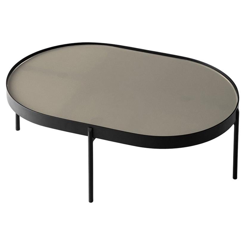 NoNo Table, Small, Beige Glass, Designed by Norm Architects and Note ...