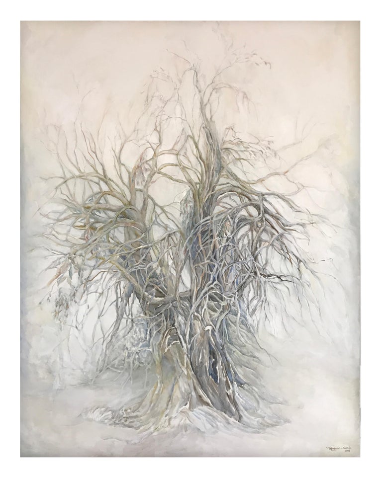 Nora Garcia - Leaves Fall And The Tree Stands Tall For Sale at 1stDibs