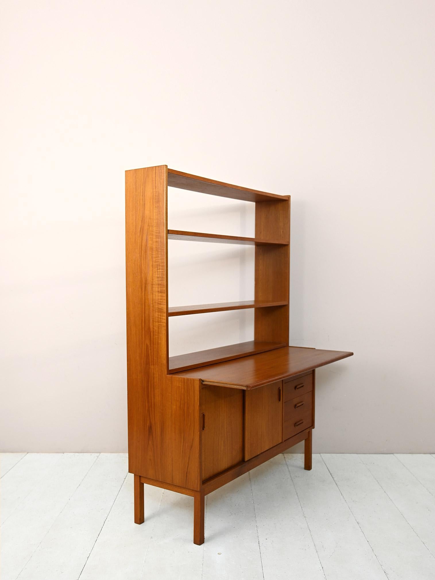 Nordic Bookcase Sideboard For Sale at 1stDibs