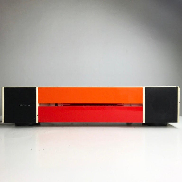 Nordmende Spectra Futura Stereo Radio by Raymond Loewy, 1968 at 1stDibs