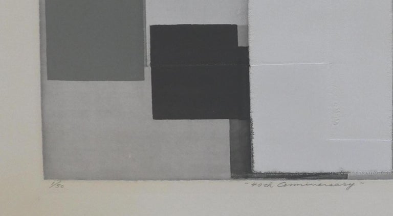 Norio Azuma Pencil Signed Serigraph "40th Anniversary" For Sale at 1stDibs