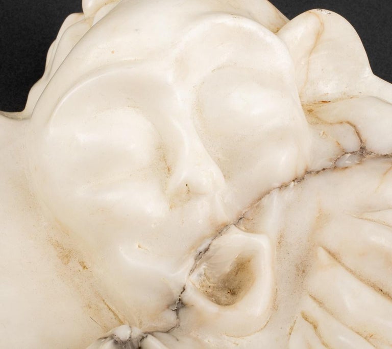 Norman Carton 'Grotesque Faces' Marble Sculpture For Sale at 1stDibs
