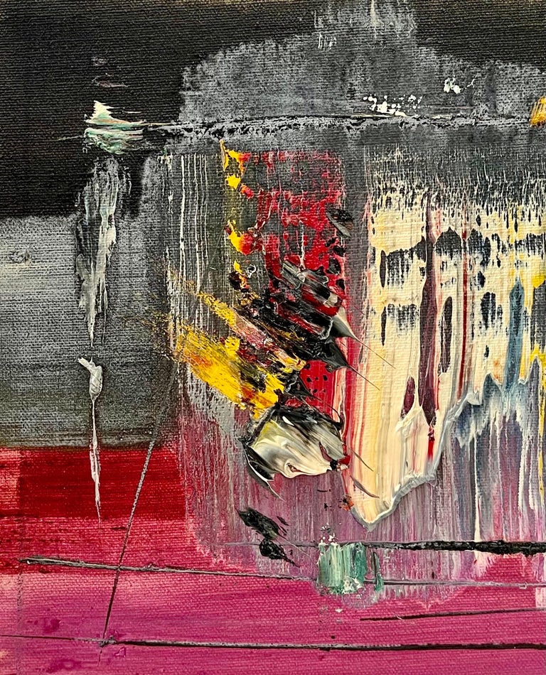 Norman Carton - American Vivid Abstract Expressionist Art Oil Painting ...