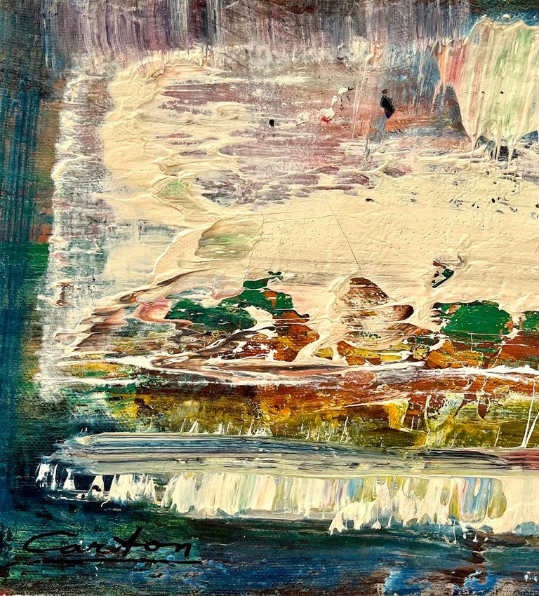 Norman Carton - American Vivid Abstract Expressionist Art Oil Painting ...