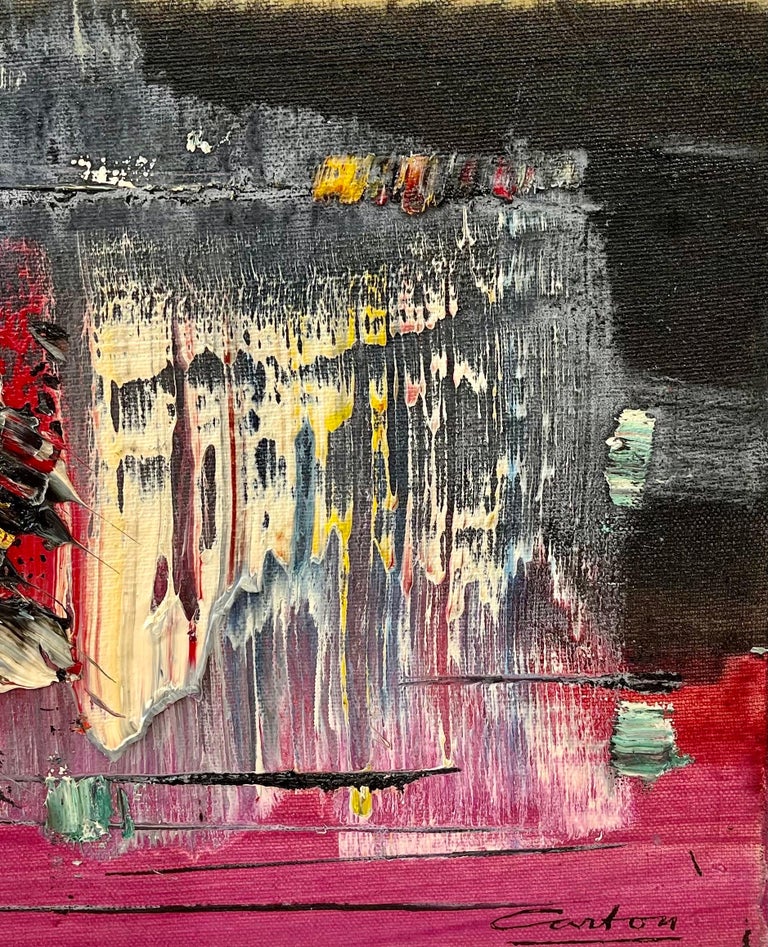 Norman Carton - American Vivid Abstract Expressionist Art Oil Painting ...