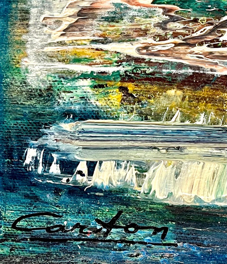 Norman Carton - American Vivid Abstract Expressionist Art Oil Painting ...