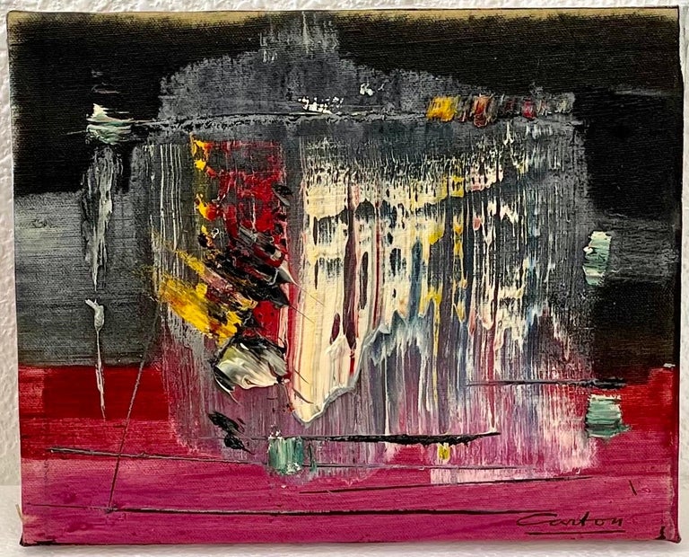 Norman Carton - American Vivid Abstract Expressionist Art Oil Painting ...