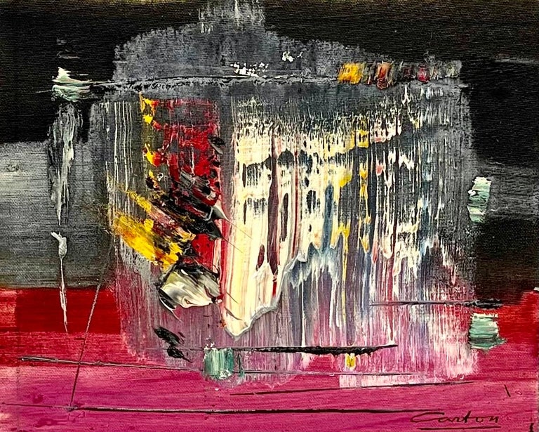 Norman Carton - American Vivid Abstract Expressionist Art Oil Painting ...