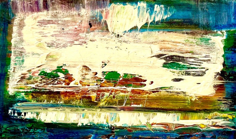 Norman Carton - American Vivid Abstract Expressionist Art Oil Painting ...