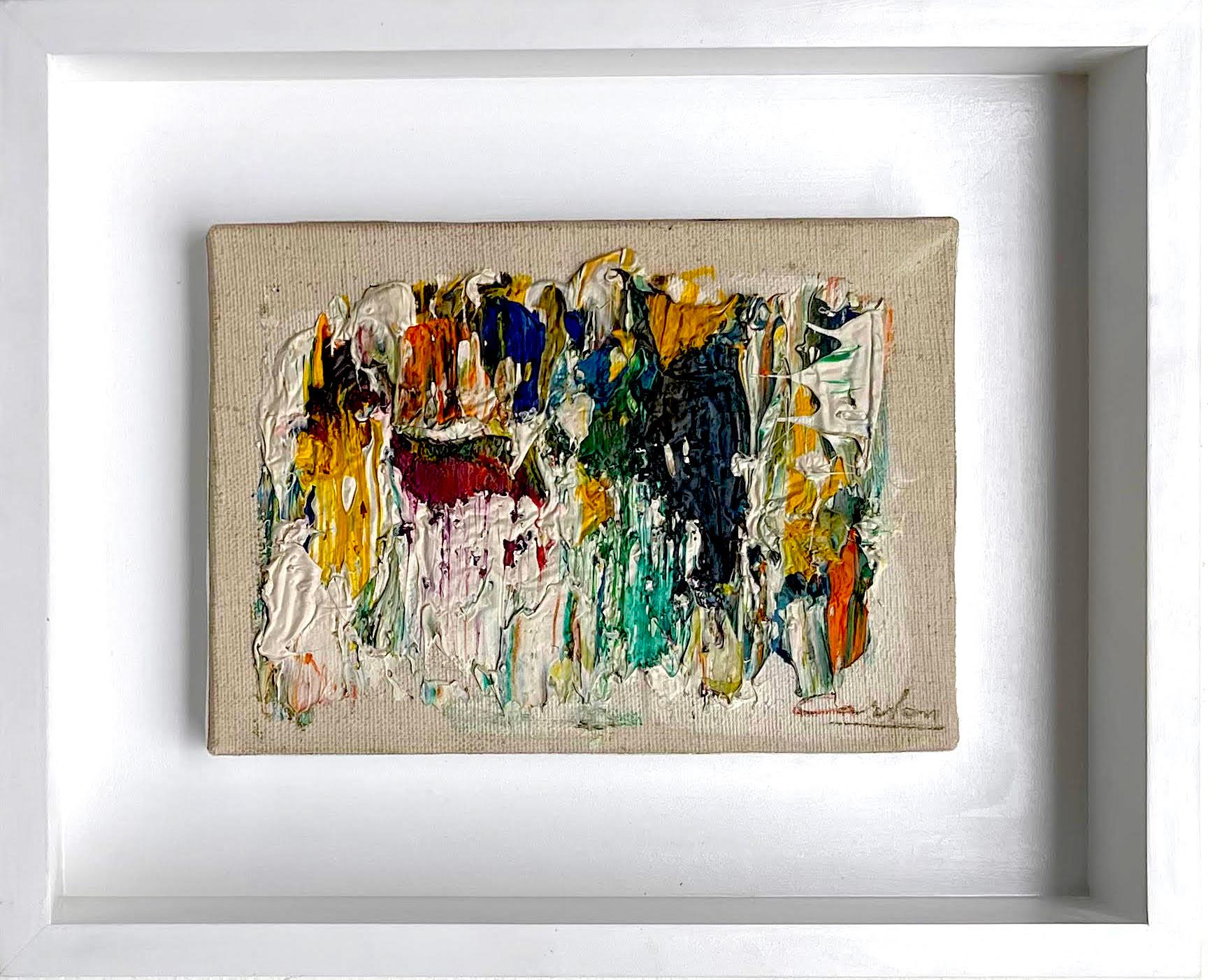 Norman Carton - Untitled Mid Century Modern Abstract Expressionist ...