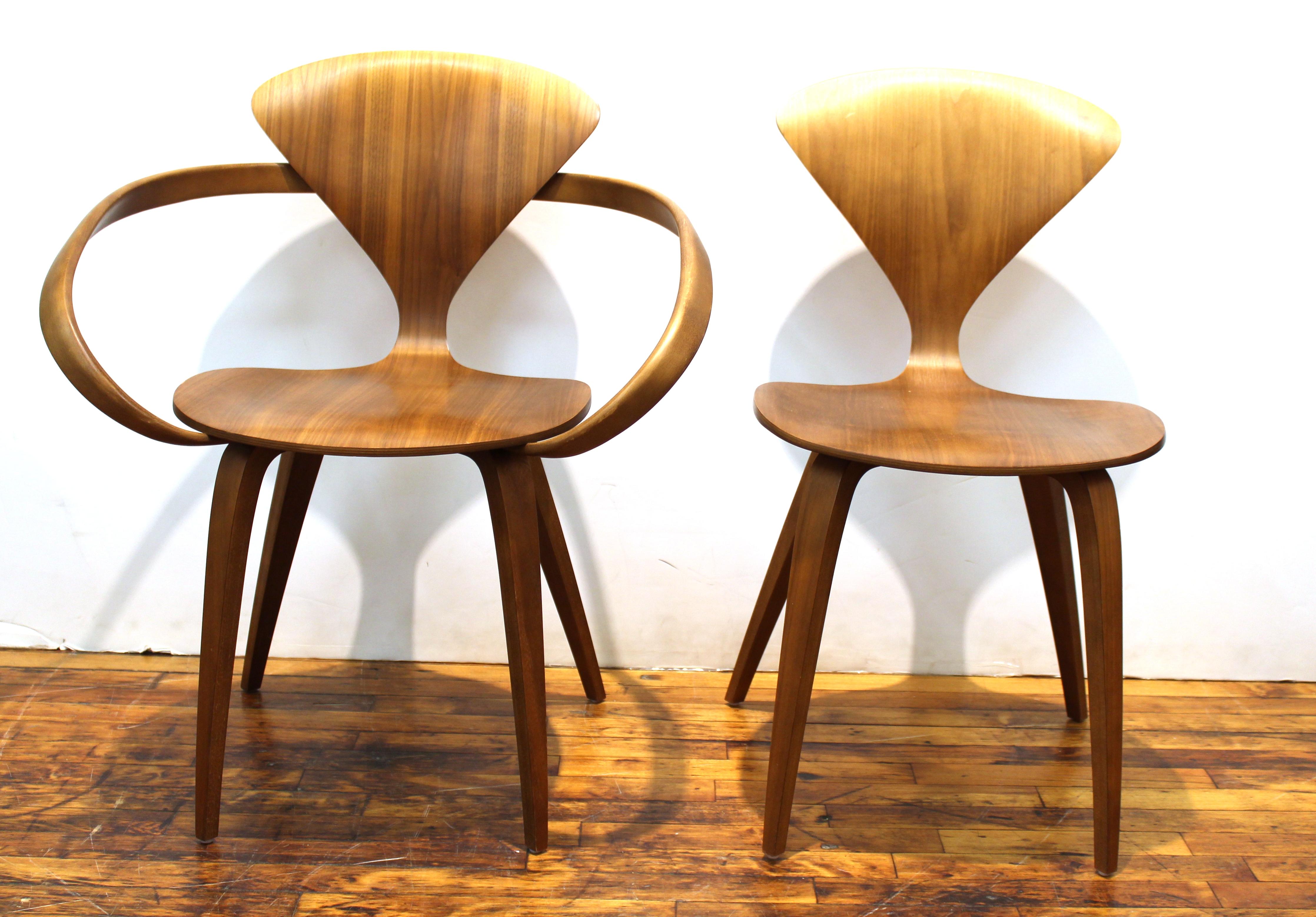 Norman Cherner Midcentury Plycraft Side Chair at 1stDibs