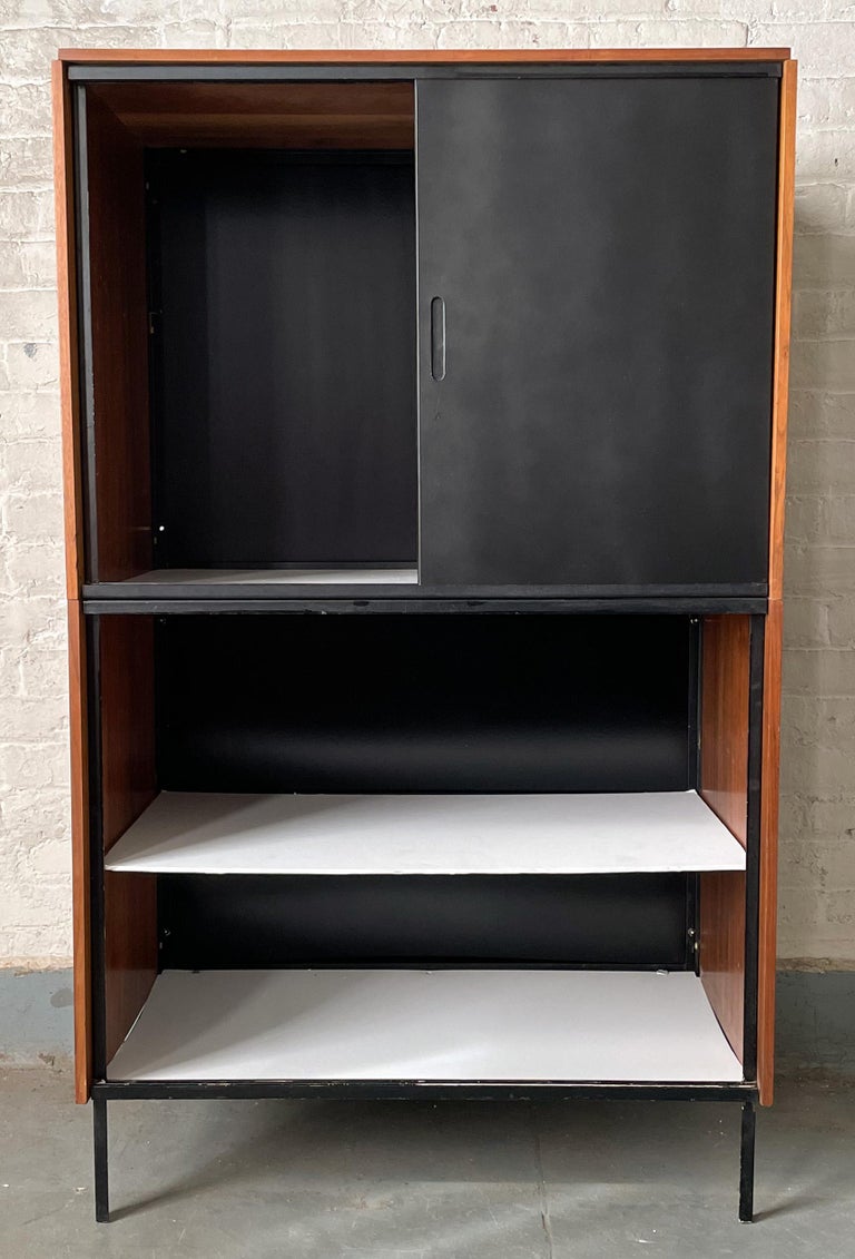 Norman Cherner Studio Group Double High Cabinet For Sale at 1stDibs