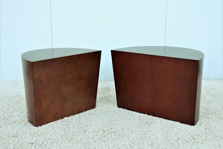 Norman Diekman for Coalesse Diekman hard Maple Veneer Occasional Tables ...