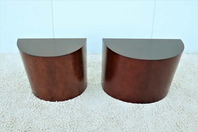 Norman Diekman for Coalesse Diekman hard Maple Veneer Occasional Tables ...