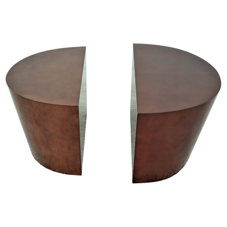 Norman Diekman for Coalesse Diekman hard Maple Veneer Occasional Tables ...