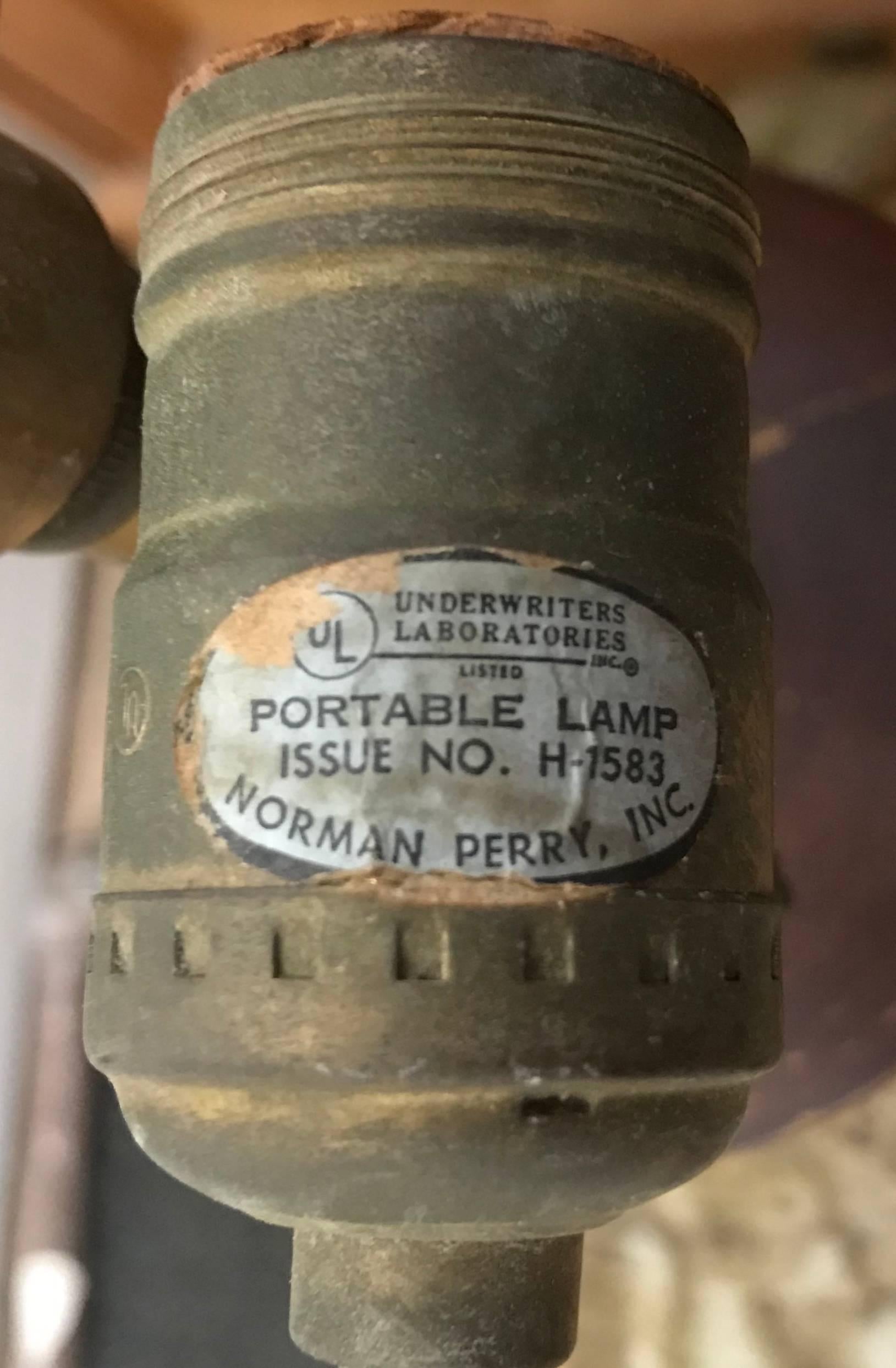 Norman Perry Inc. Art Pottery Double Socket Lamp For Sale at 1stDibs ...