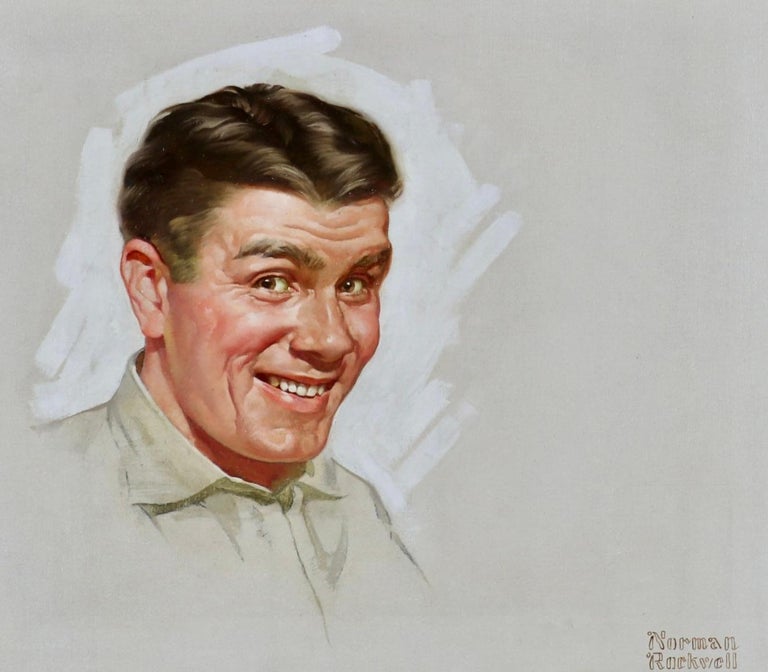Norman Rockwell - Character Study For Sale at 1stDibs