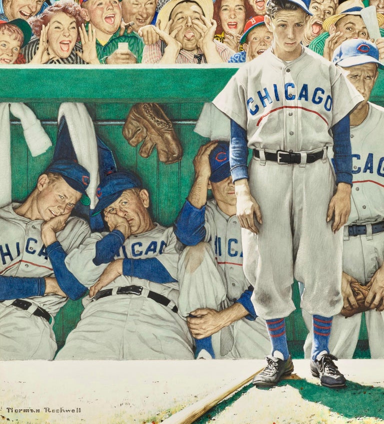 Norman Rockwell Baseball Paintings