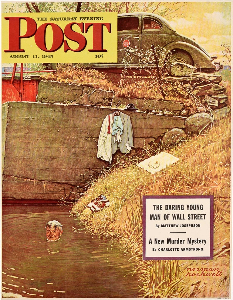 Norman Rockwell - Original Vintage Poster For The Saturday Evening Post ...