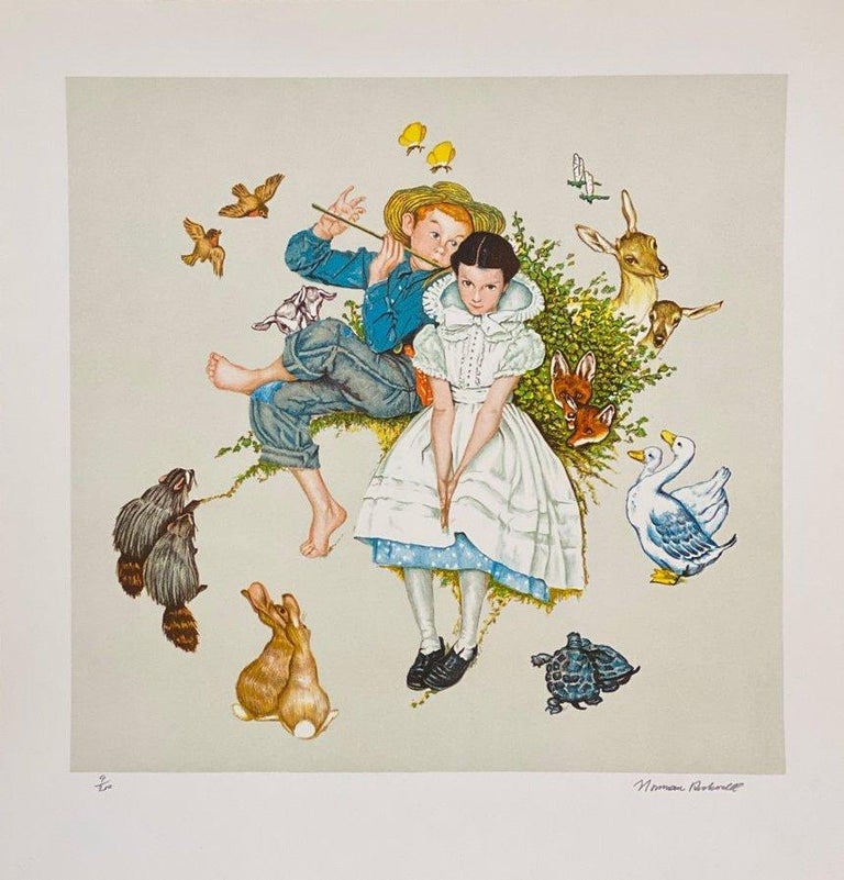 Norman Rockwell - THE FOUR AGES OF LOVE PORTFOLIO For Sale at 1stDibs