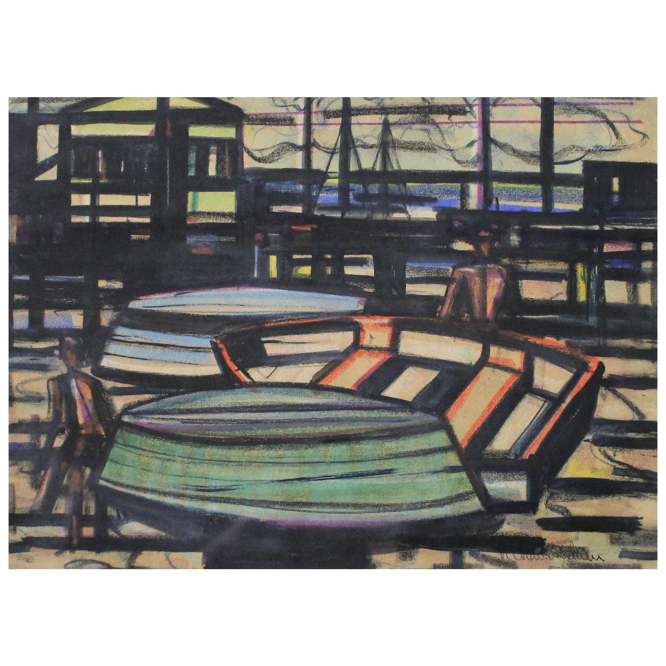 Norman Stiles Chamberlain Painting For Sale at 1stDibs