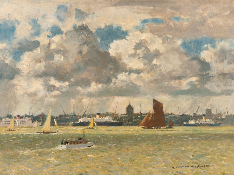 Norman Wilkinson - HARWICH For Sale at 1stDibs