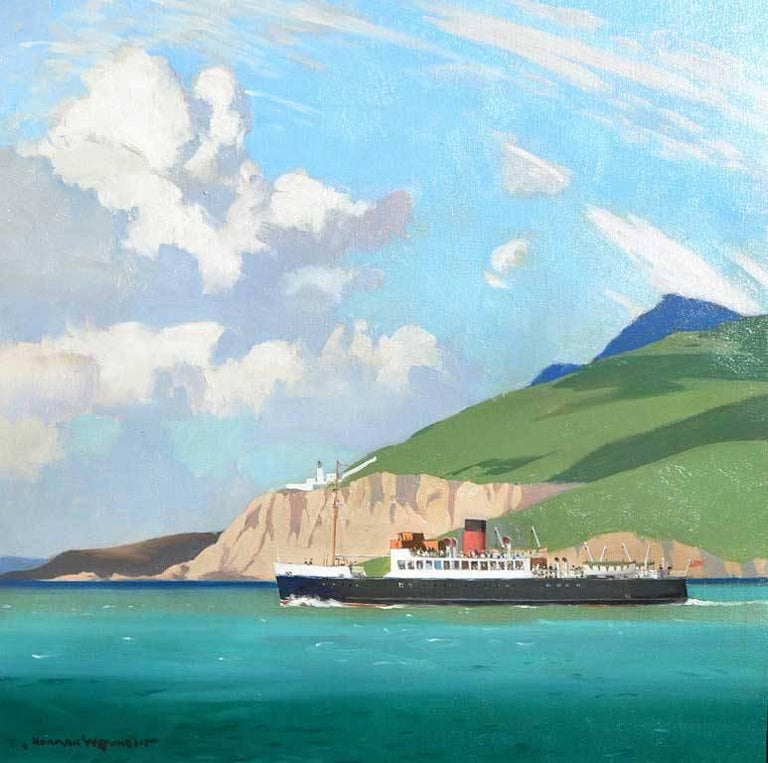 Norman Wilkinson - The Isle of Skye Ferry, 20th Century Travel Poster ...