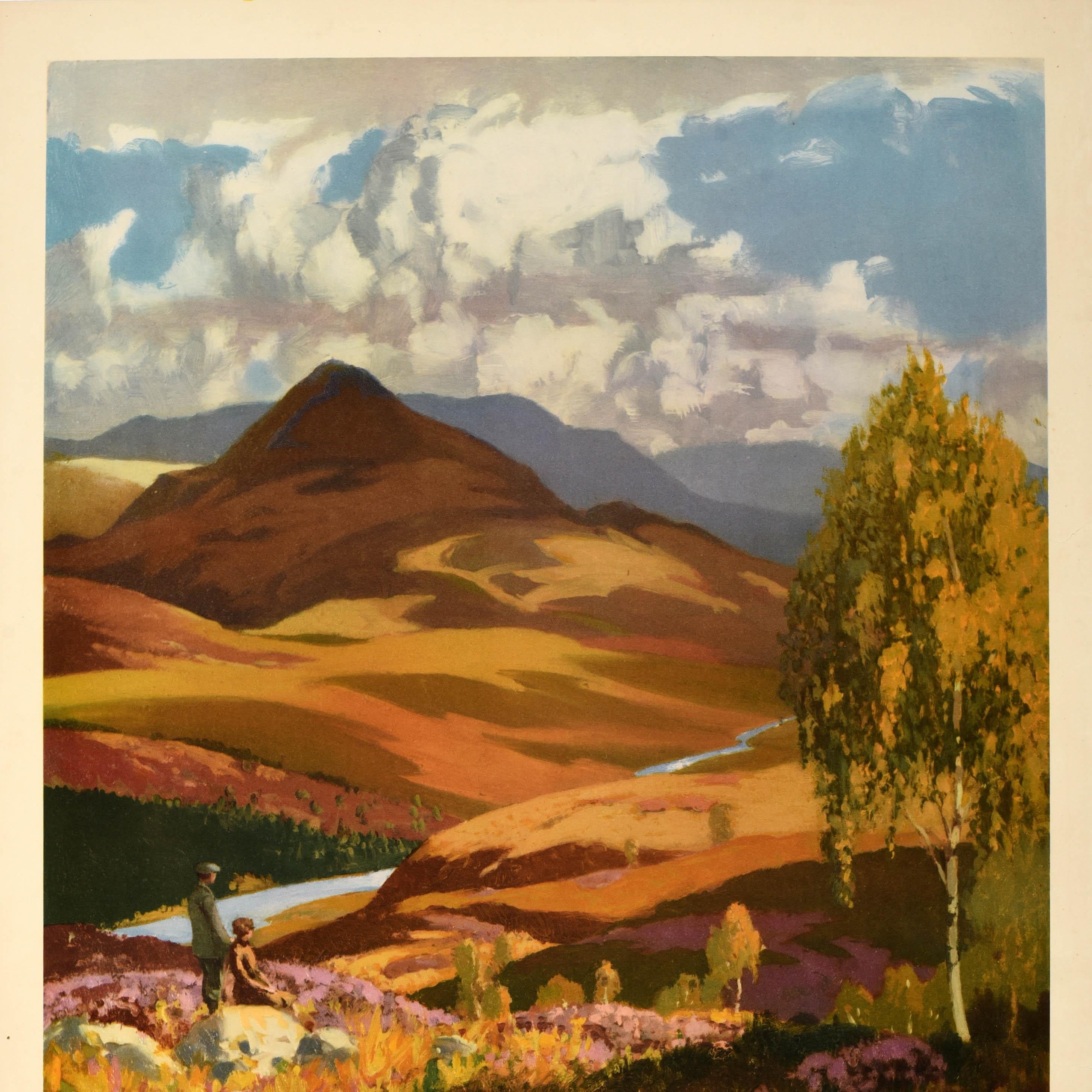 Norman Wilkinson - Original Vintage Travel Poster Britain In Autumn ...