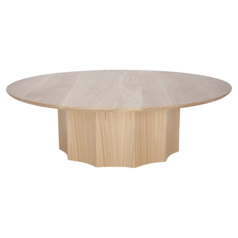Normandie Cocktail Table with Wood Top 48" by Lawson-Fenning For Sale ...