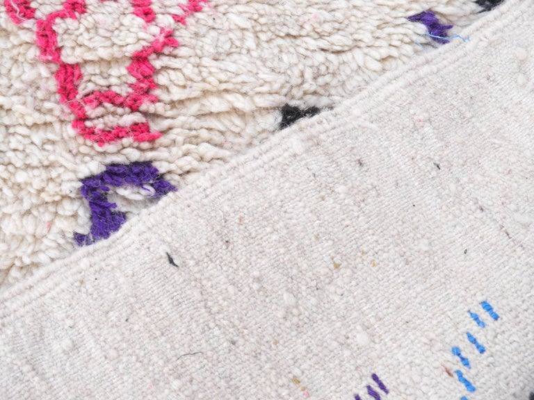 North African Moroccan Berber Rug Diamond Design Soft Quality Beige ...