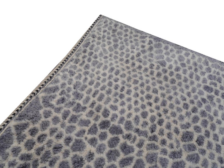 North African Moroccan Berber Rug Leopard Cheetah Design Soft Quality ...