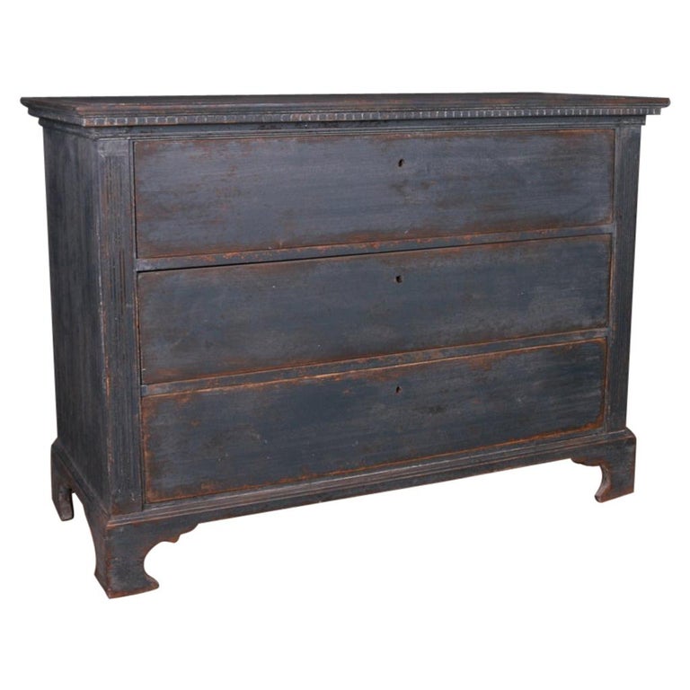 North European Painted Commode at 1stDibs