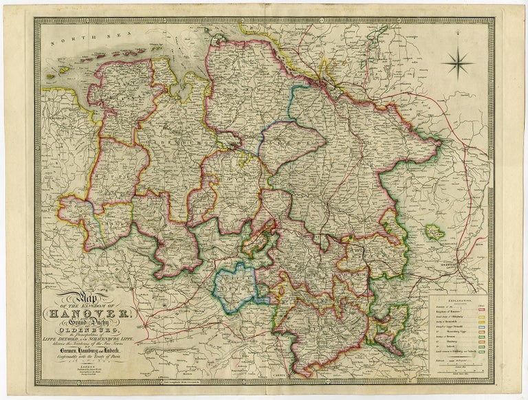 Northern Germany incl Hanover, Oldenburg, Lippe, Bremen, Hamburg and ...