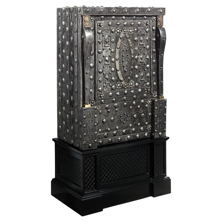 Northern Italian Hobnail Safe at 1stDibs