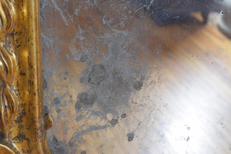 Northern Italian Rococo Period Grotto Style Mirror, Mid-18th Century ...