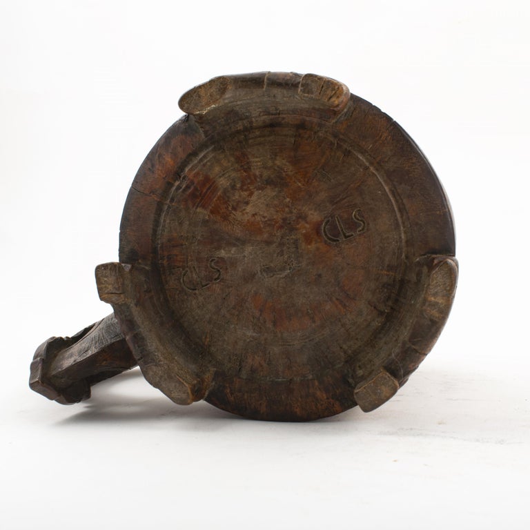 Norwegian 18th Century Birch Root Peg Tankard at 1stDibs