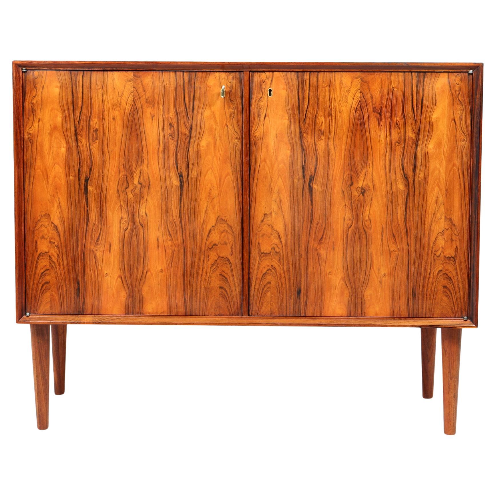 Norwegian Rosewood Side Cabinet by Bruksbo For Sale at 1stDibs