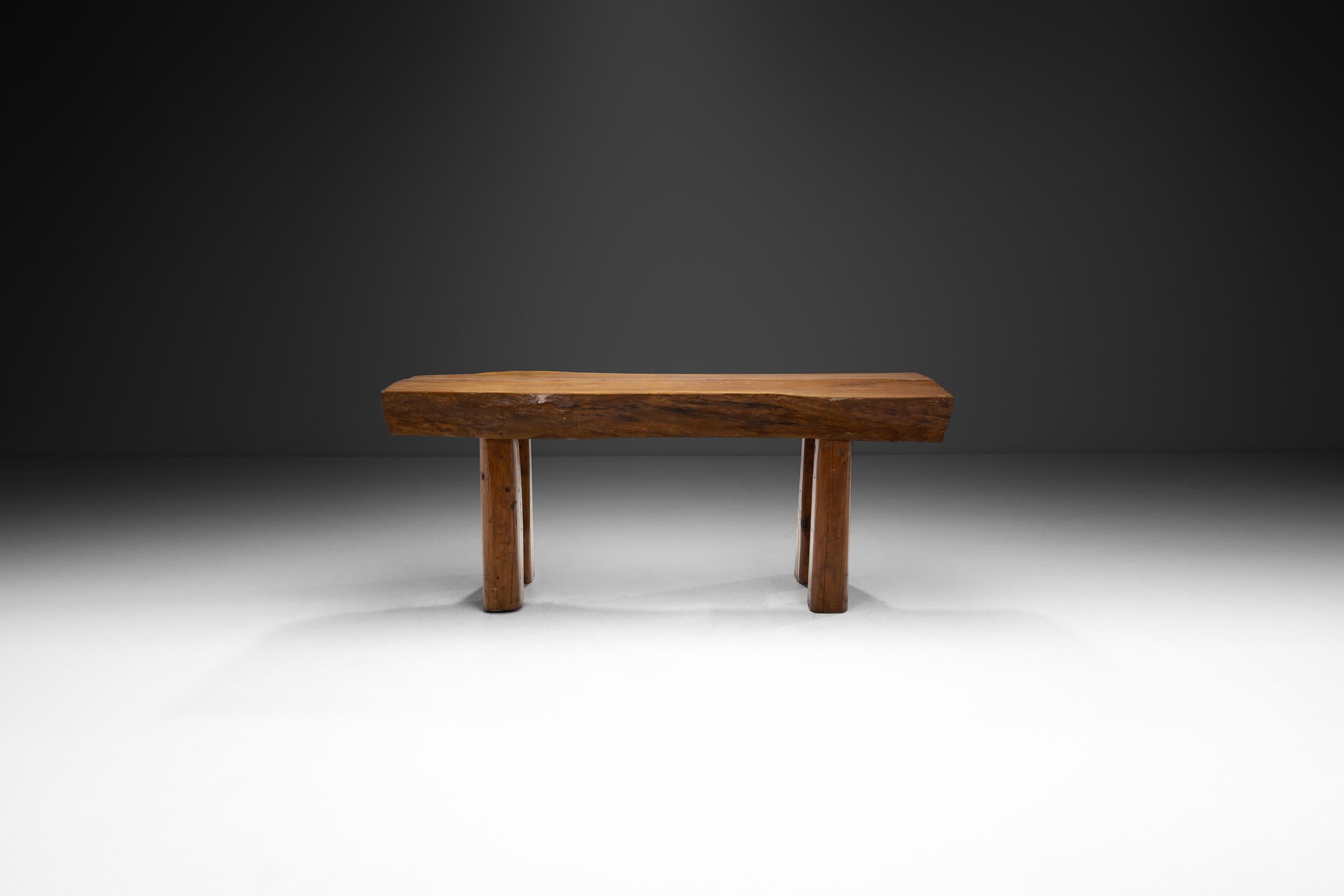 Norwegian Solid Wood Dining Table, Norway early 20th century For Sale ...