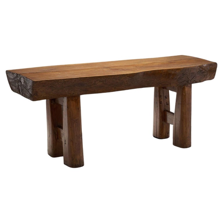 Norwegian Solid Wood Dining Table, Norway early 20th century For Sale ...