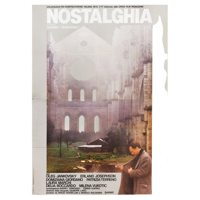Nostalghia 1983 Italian Quattro Fogli Film Poster For Sale at 1stDibs ...