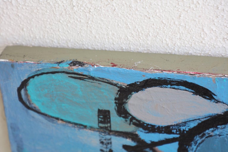 Noted San Diego Artist Kenneth Joaquin Acrylic on Canvas Titled "Sea ...