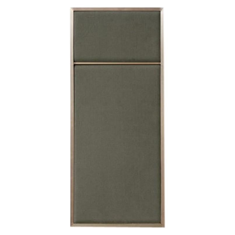 Nouveau Large Pin Board in Oyster Grey and Brass Frame by All The Way ...