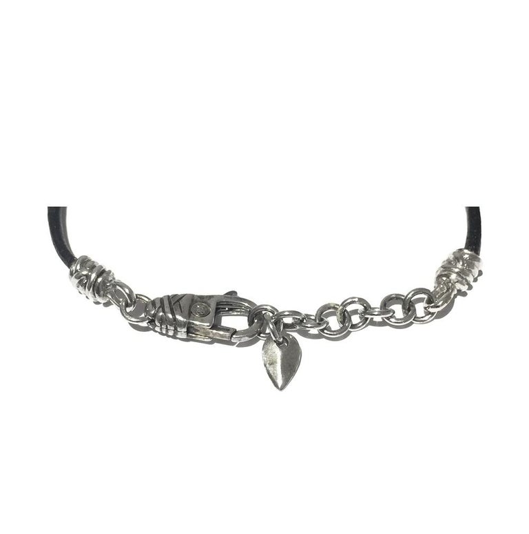 Nouvelle Bague Enamel Gold and Silver Cord Bracelet B2546VSC For Sale ...