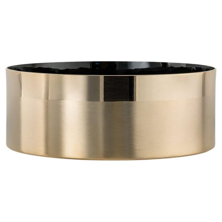 Novae, Copper Vase with an Enamelled Interior and Galvanized Exterior ...