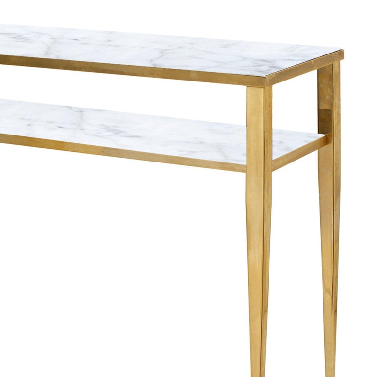 Novecento Two Shelves Console For Sale at 1stDibs