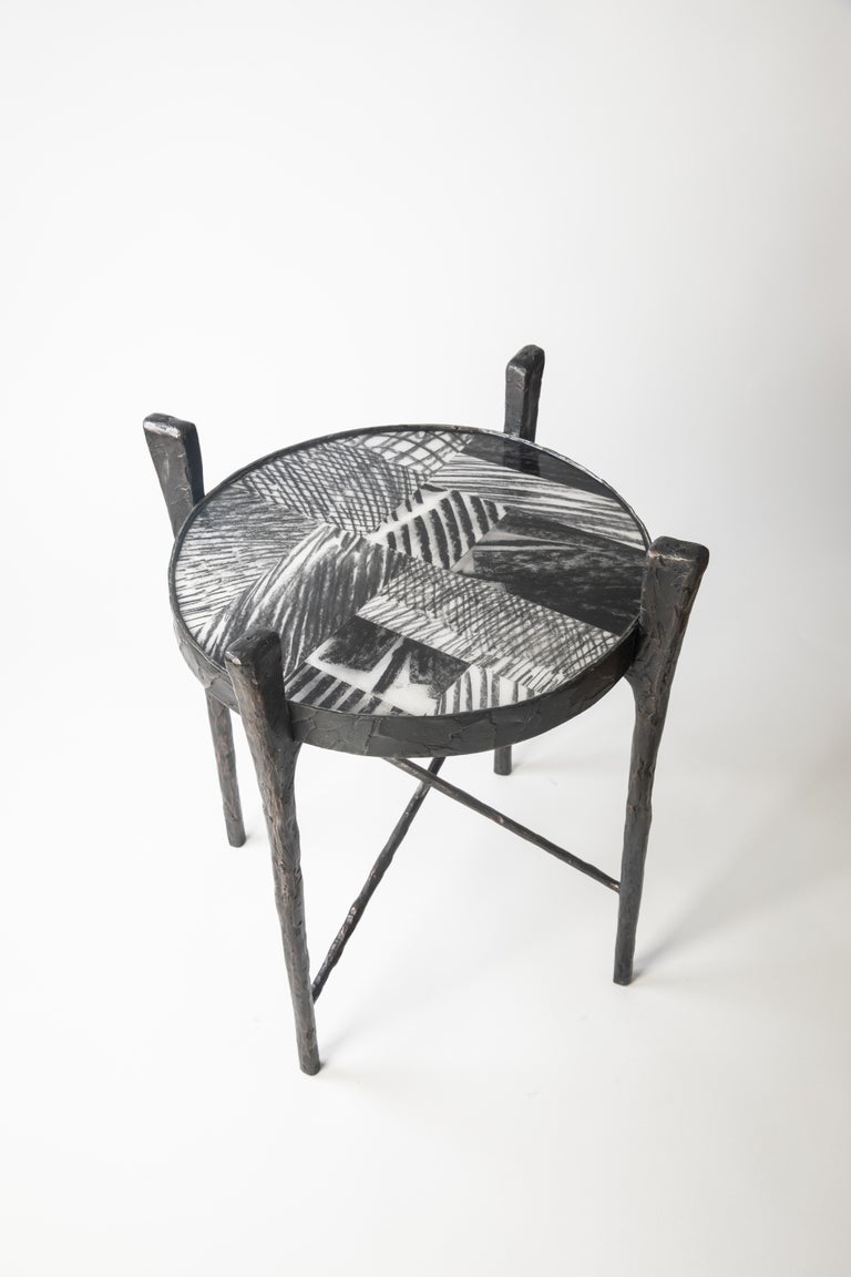Novella Guéridon by Jean Grisoni For Sale at 1stDibs