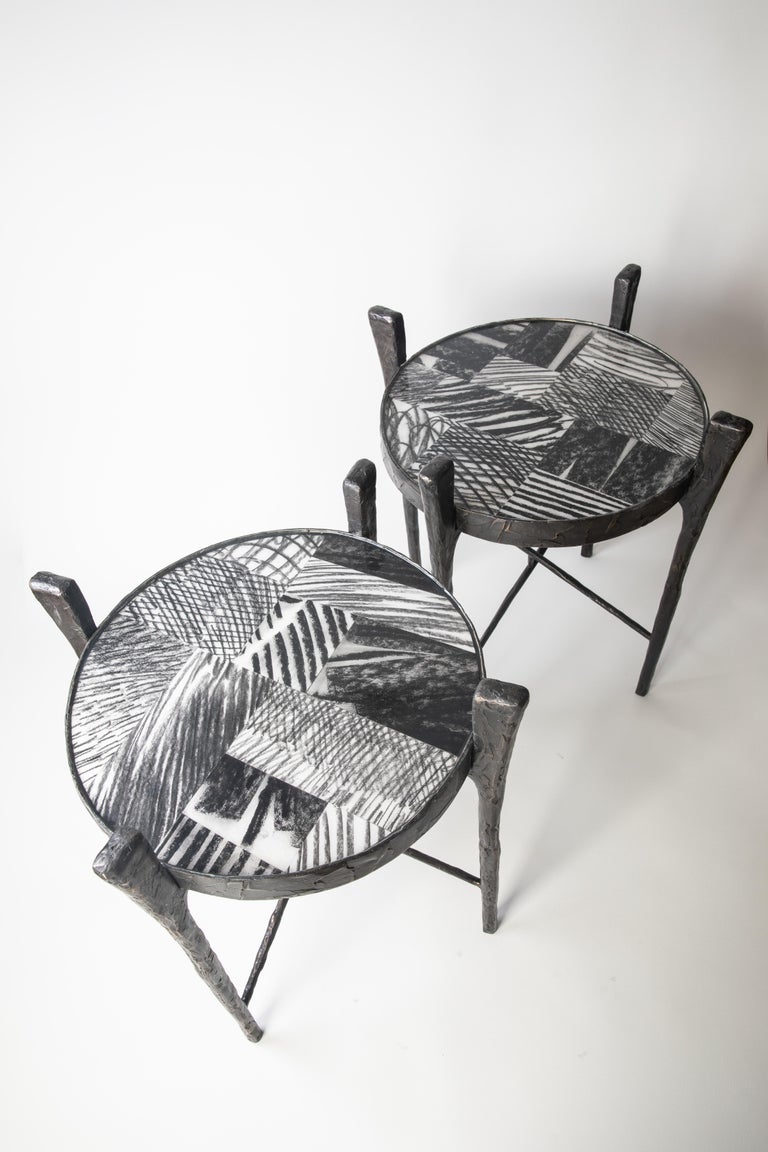 Novella Guéridon by Jean Grisoni For Sale at 1stDibs
