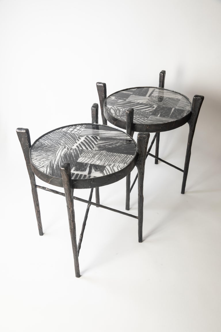 Novella Guéridon by Jean Grisoni For Sale at 1stDibs