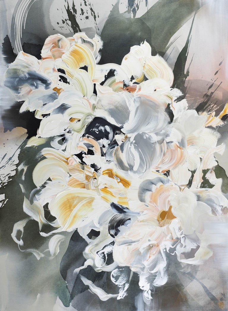 Novi Lim - Expanse, Original Contemporary Framed Abstract Acrylic ...