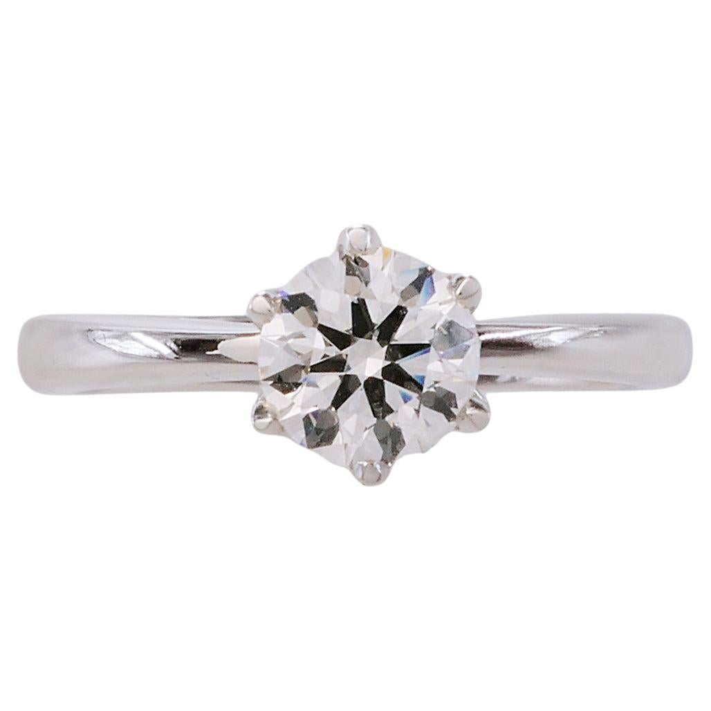 *NRP* GIA 18K 0.70 ct 3EX I VVS2 Diamond Engagement Ring For Sale at ...